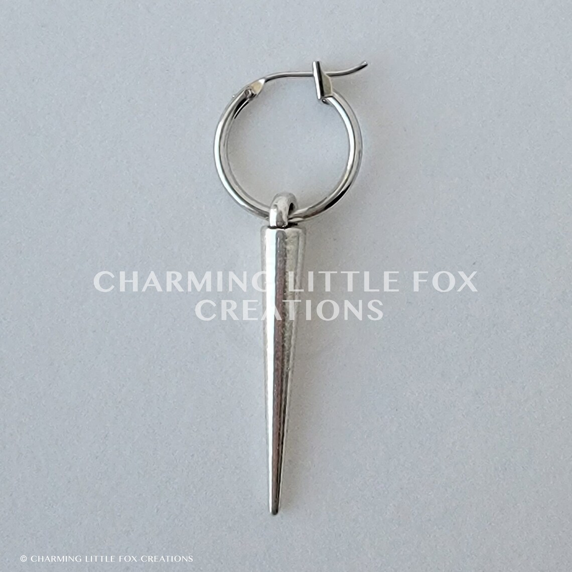 Bangtan Boys BTS Jeon Jungkook Inspired Long Silver Spike | Etsy