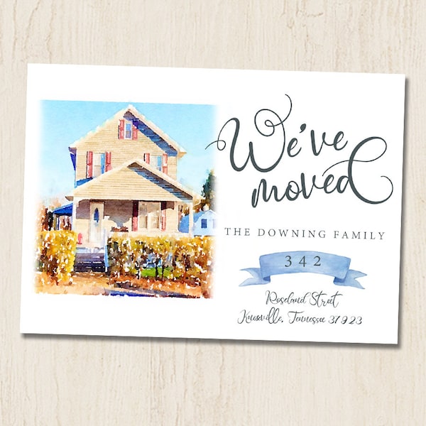 Moving House Card - Etsy