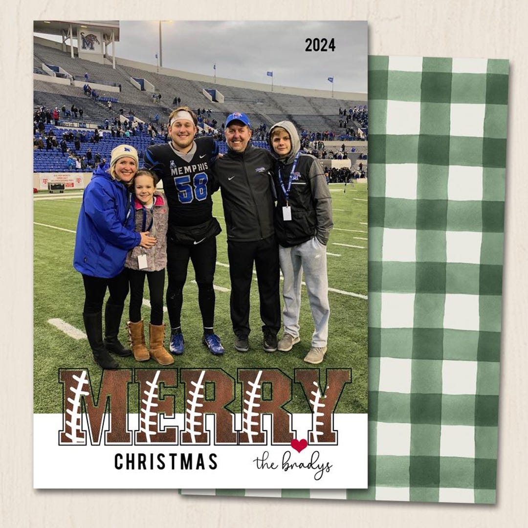 Custom Photo Christmas Card Digital or Printed Cards Photo Holiday Card ...