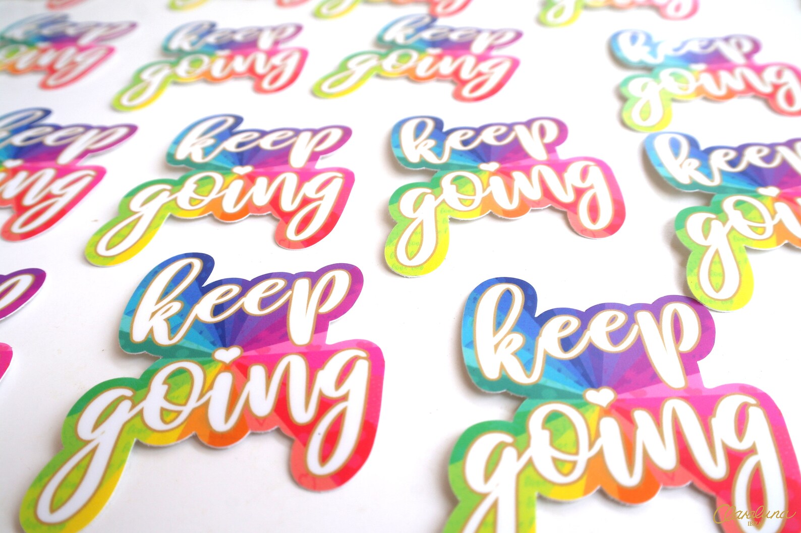 Keep Going Vinyl Sticker A Motivational Sticker With a | Etsy