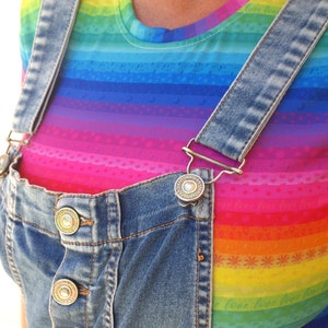 Rainbow Stripe T Shirt A Super Colourful Women's T Shirt Made With My ...