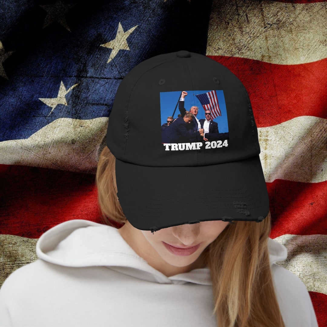 Trump 2024 Patriots Fist Hat Quality Unisex Cap Trump 2024 Hat, Rally ...