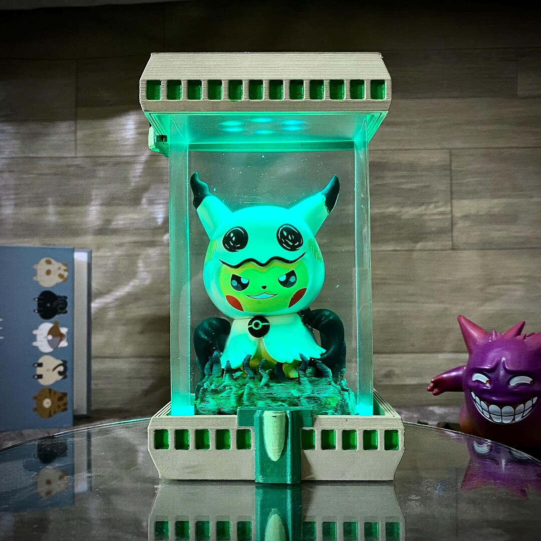 Diorama Mimi.kyu Poke.mon Resin Epoxy, Resin Pokemon, Desk Decor Resin ...