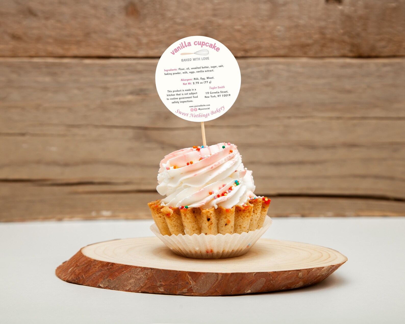 Cottage Food Label | Editable Cottage Law Label Template | Ingredient ...