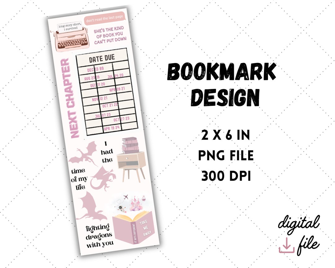 Taylor Bookmark | Printable Bookmark | Bookmark Design | Bookworm Gift ...
