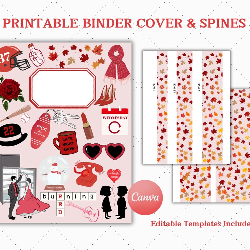 Binder Cover - Etsy