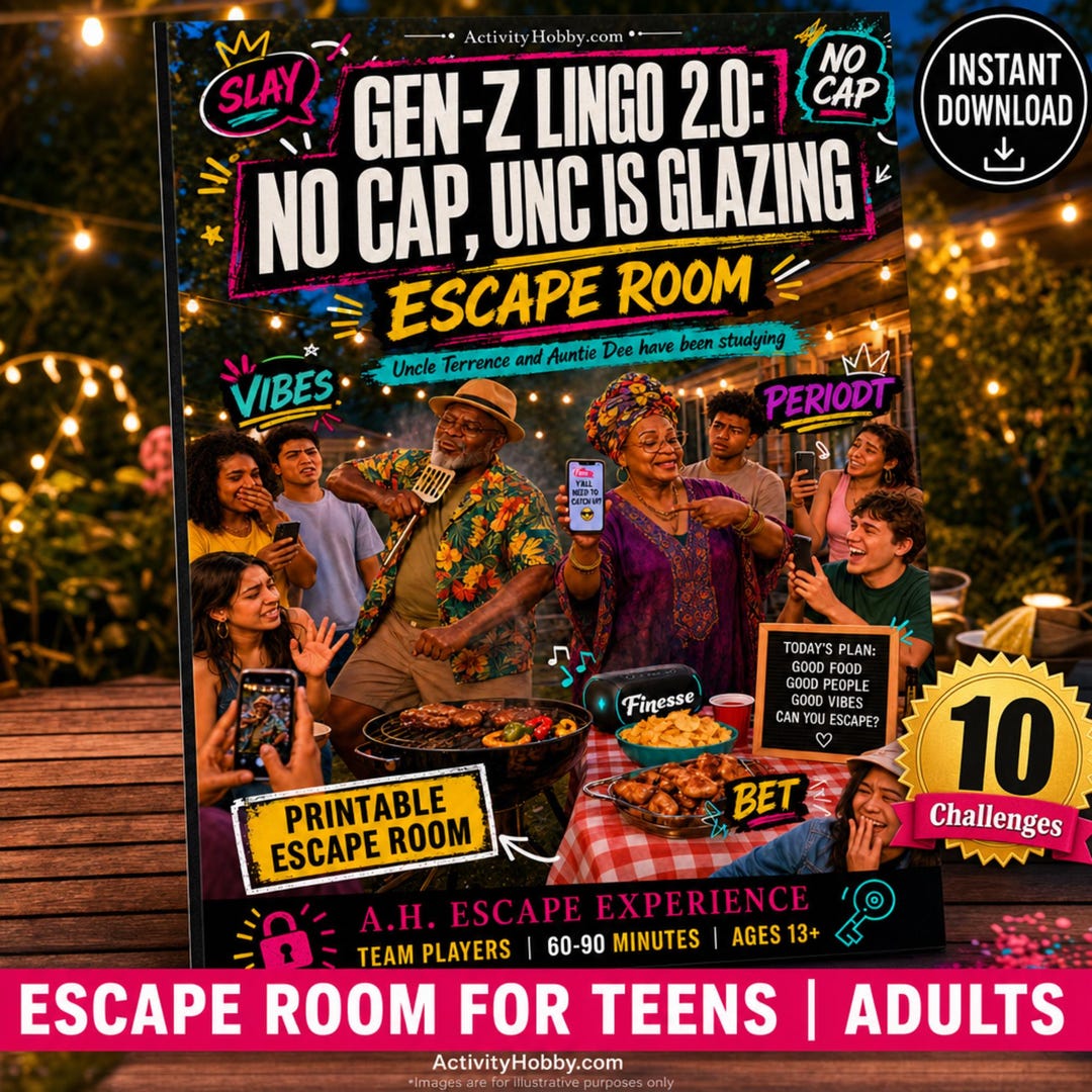 Escape Room for Teens | Escape Room Kit Teens | Escape Room for Adults ...