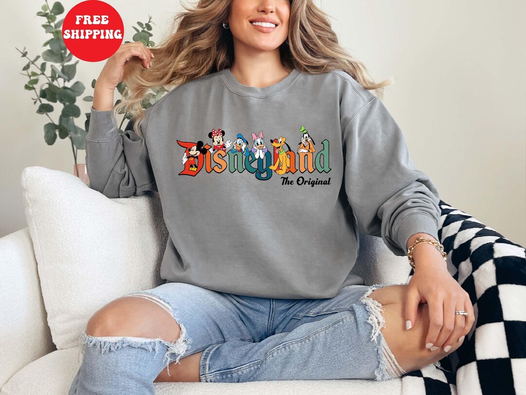Comfort Colors® Disneyland the Original Sweatshirt, Disneyland Hoodie ...
