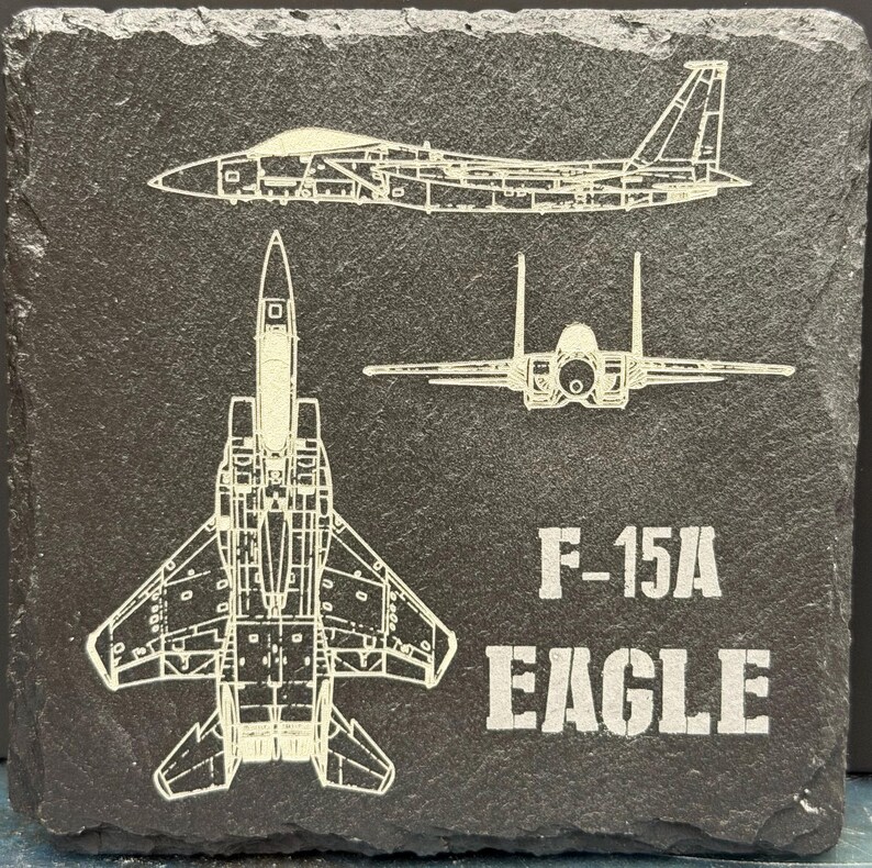 Slate Coaster | Military Aircraft | Jets | Man Cave Decor | Military ...