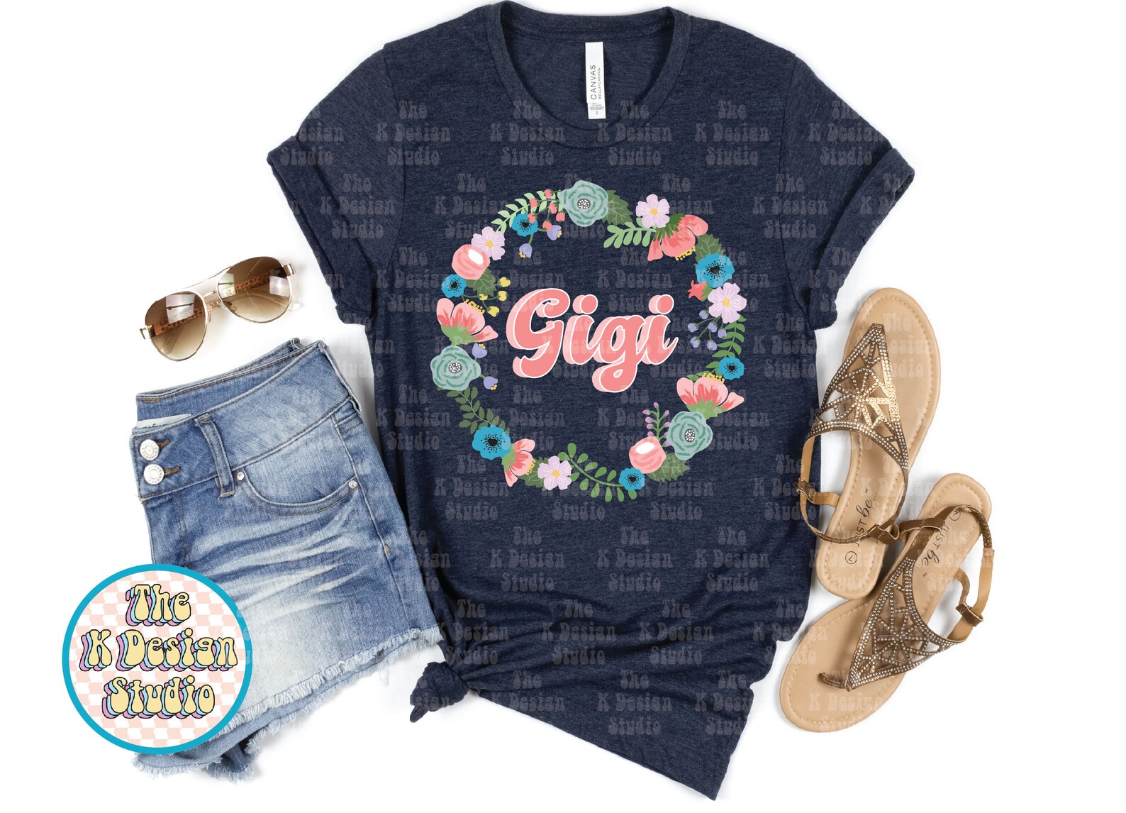 Gigi PNG, Floral Gigi Png, Floral Gigi Design, Digital Download, Shirt ...