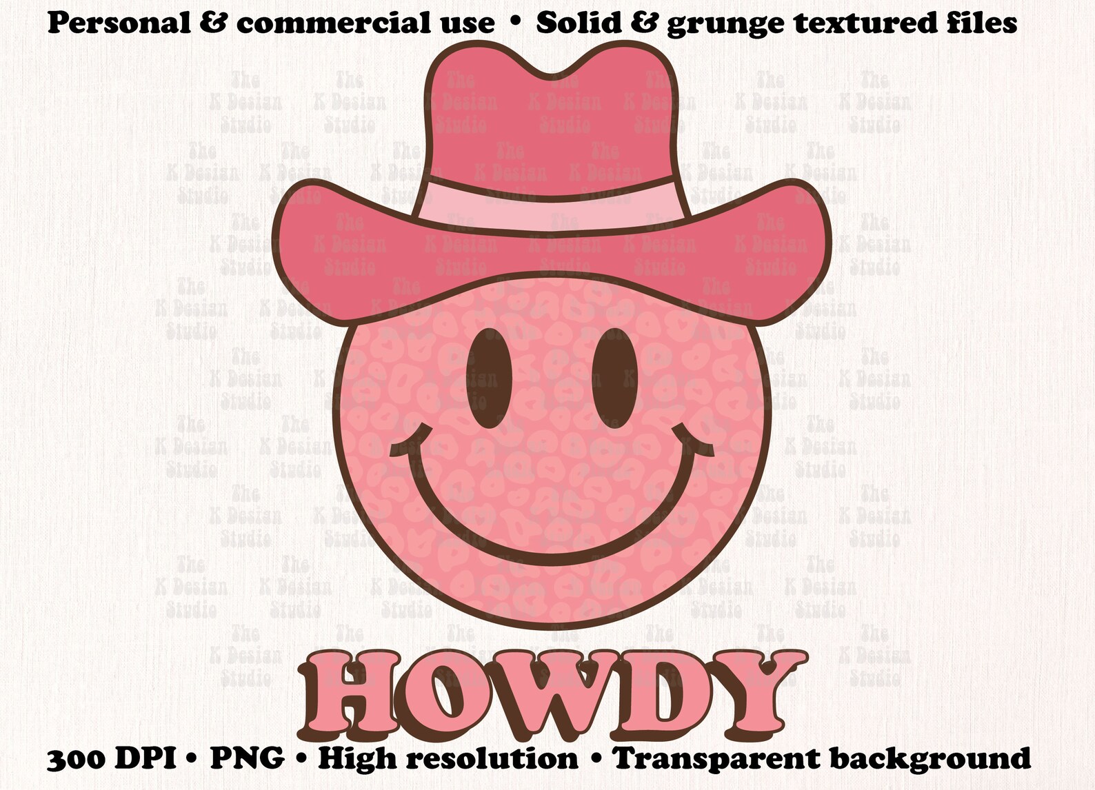 Howdy Png, Howdy Smiley Face Png, Western Png, Cowboy Hat Png File, Cowgirl Howdy Png, Cowgirl ...