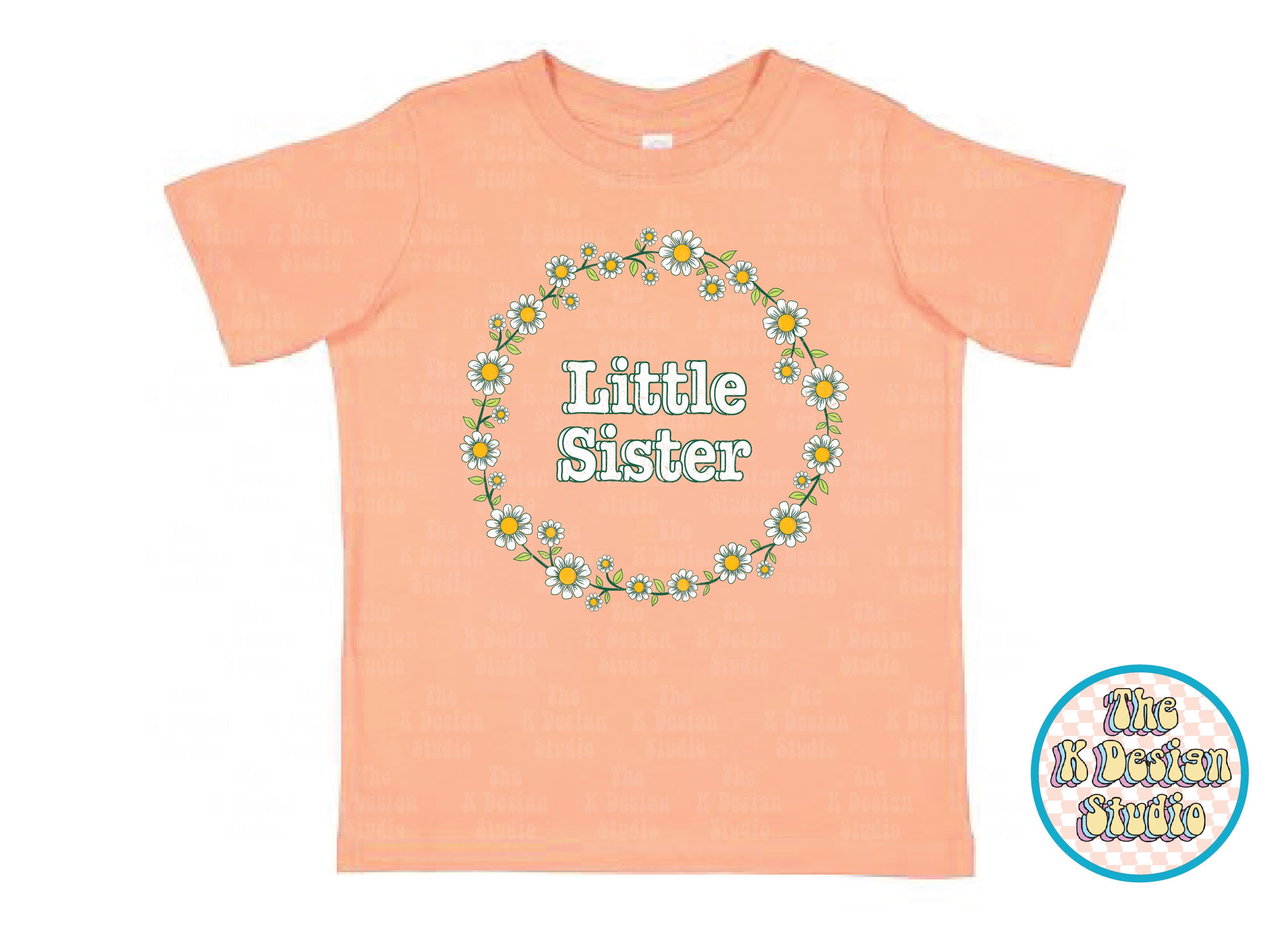 Little Sister PNG, Floral Little Sister Png, Floral Little Sister ...