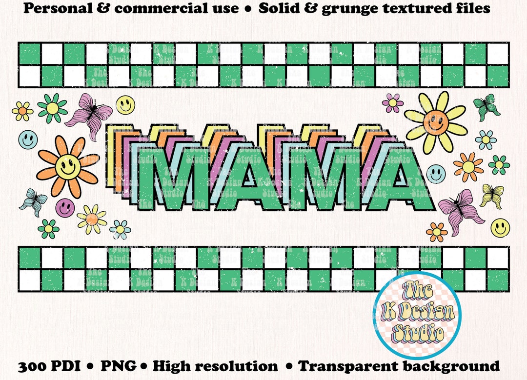 Mama PNG, Digital Download, Shirt Designs, Mama Sublimation, Retro Mama ...