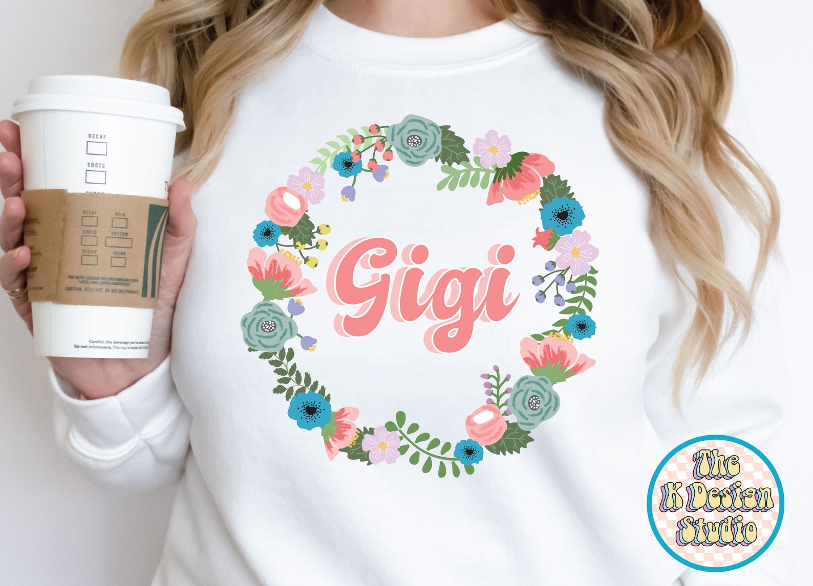Gigi PNG, Floral Gigi Png, Floral Gigi Design, Digital Download, Shirt ...