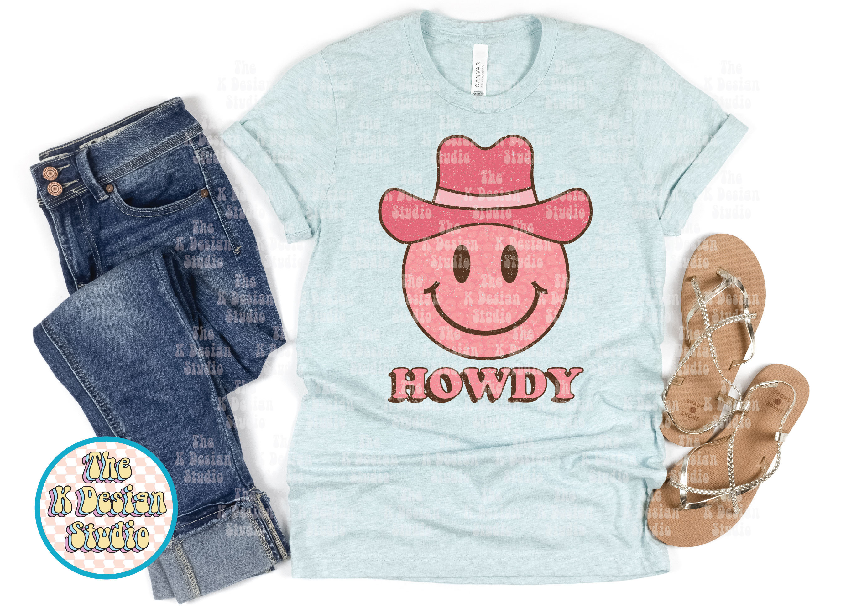 Howdy Png, Howdy Smiley Face Png, Western Png, Cowboy Hat Png File ...