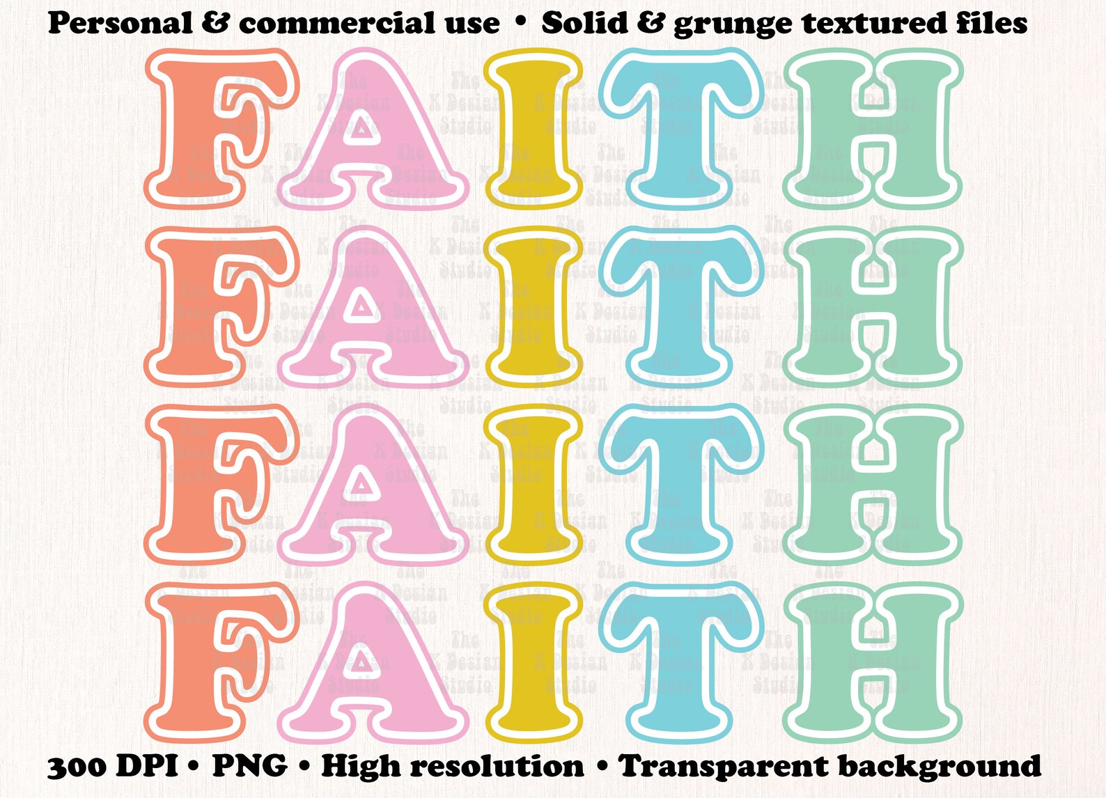 Faith Png, Multi Colored Faith Png, Religious Png Designs, Faith Png ...