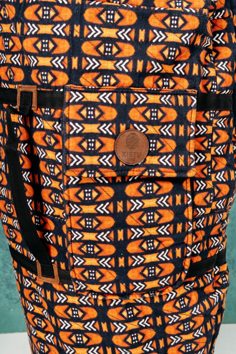 Handmade Atabaque Case in African Print Fabric, Personalized Drum Bag ...