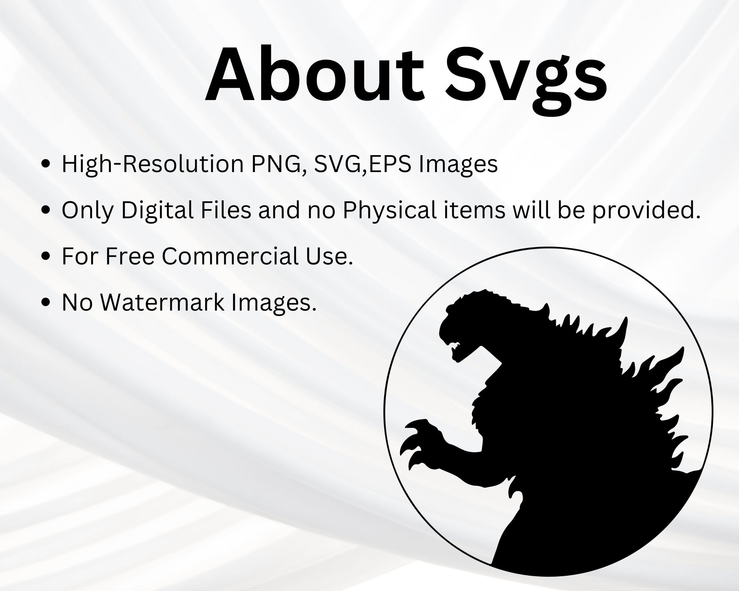Godzilla Svg Bundle, Godzilla Clipart, High Quality Godzilla Png ...