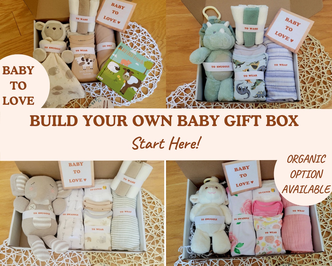Build Your Own Baby Gift Box! Start Here! - Etsy
