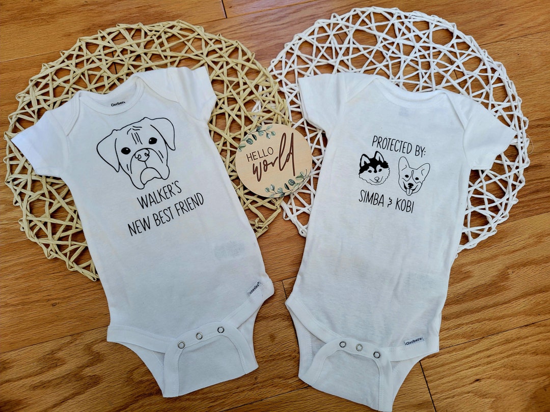 Custom Baby Dog Onesie® Personalized Pet Onesie® - Etsy