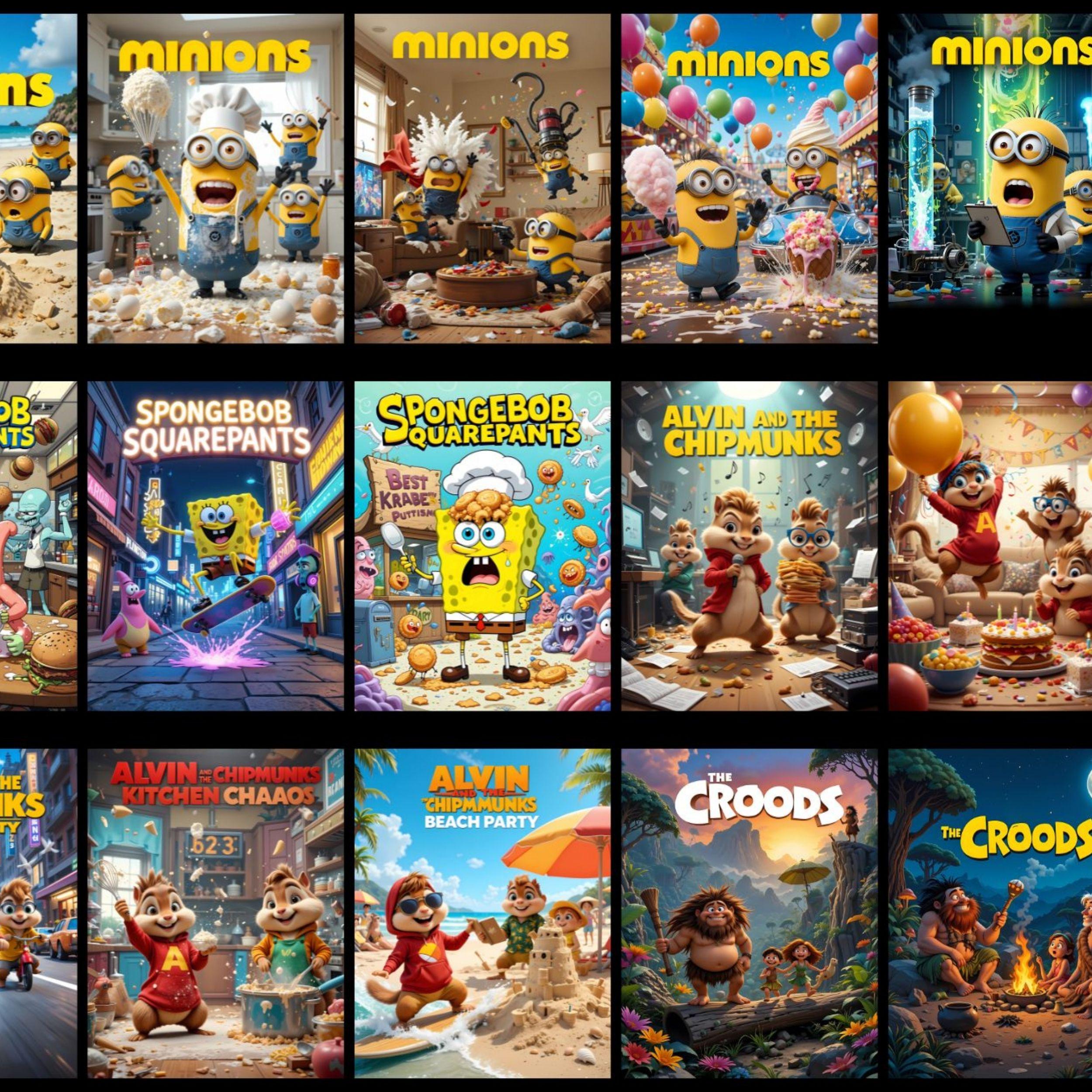 270 Movie T-shirt Designs Bundle: PNG Graphics (digital Download) - Etsy