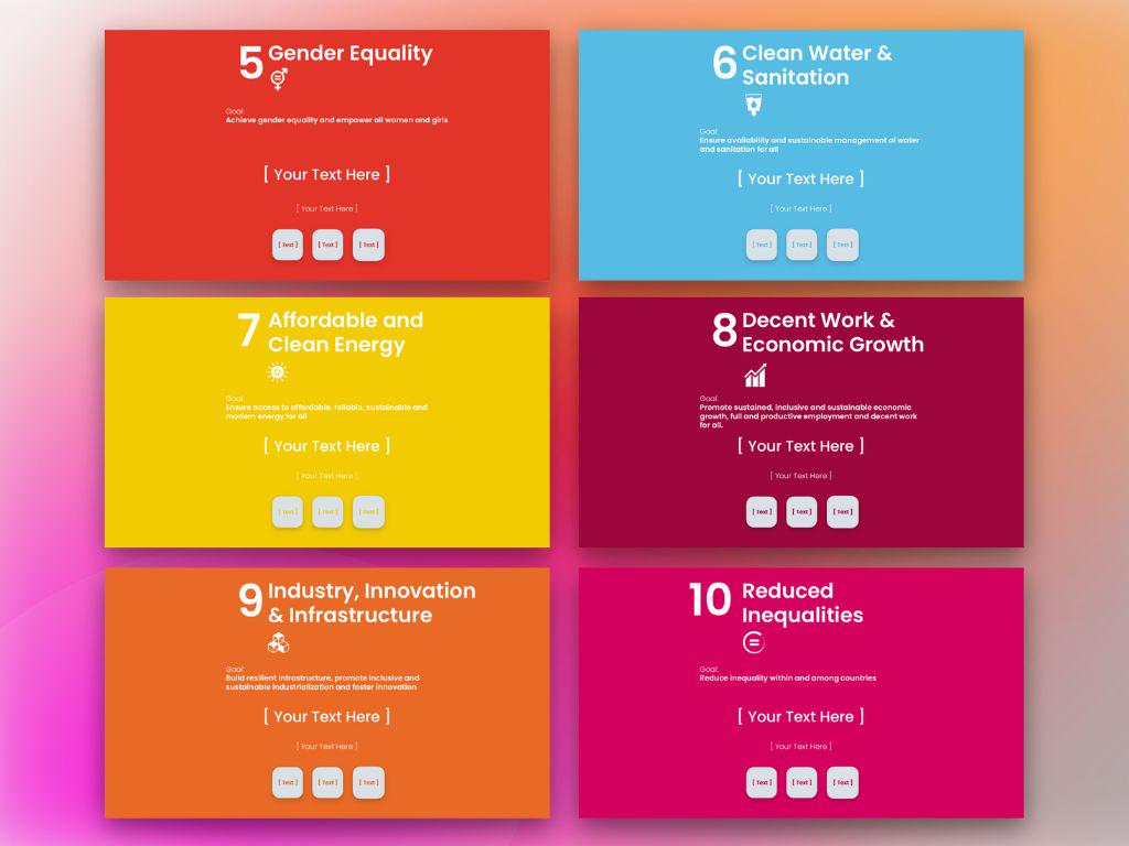 Sustainable Development Goals Powerpoint Template sdgs Interactive ...