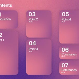 Minimal Modern Gradient Powerpoint Template, Editable With 3D Graphics ...