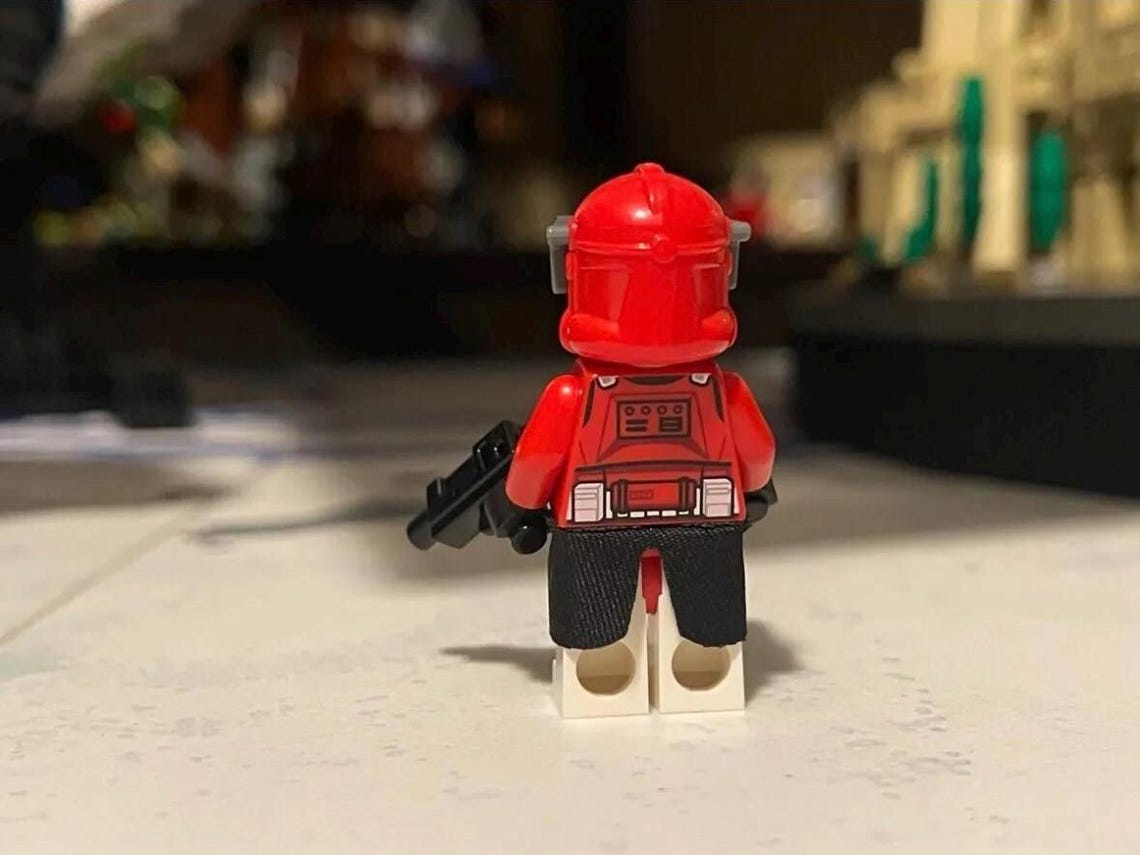 Lego Star Wars Custom Waist Cape Replacement for Clone Trooper Mini ...