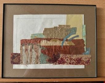 In the Garden - A4 Paper Collage - Etsy