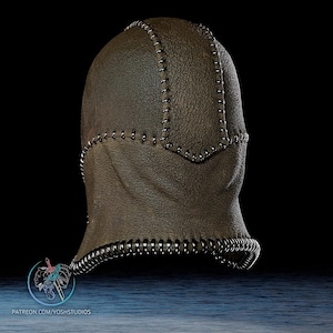 Grey Fox Mask - Etsy