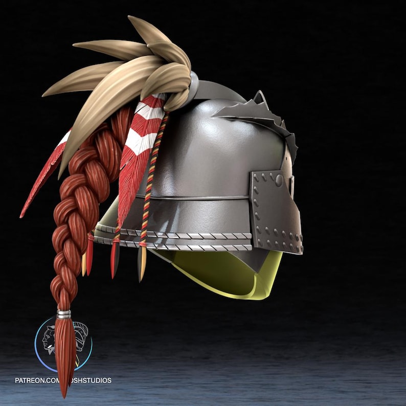 Monster Hunter Huntsman Cosplay Helmet - Etsy