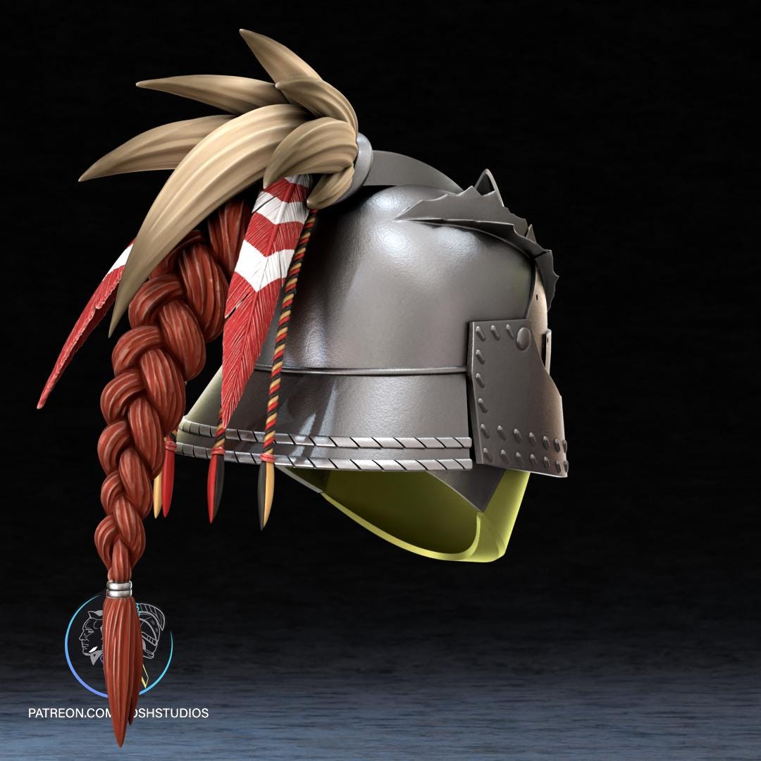 Monster Hunter Huntsman Cosplay Helmet - Etsy