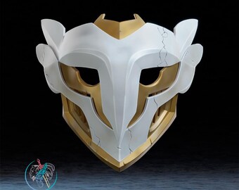 Ekko's Mask Cosplay Kit Arcane/league of Legends Wearable or Display - Etsy