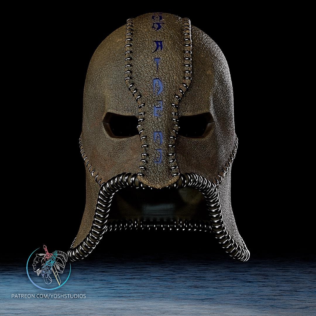 Grey Fox Mask - Etsy