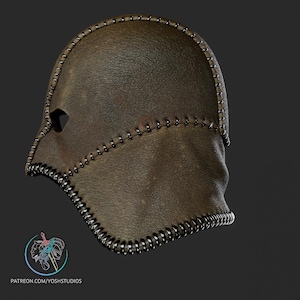 Grey Fox Mask - Etsy