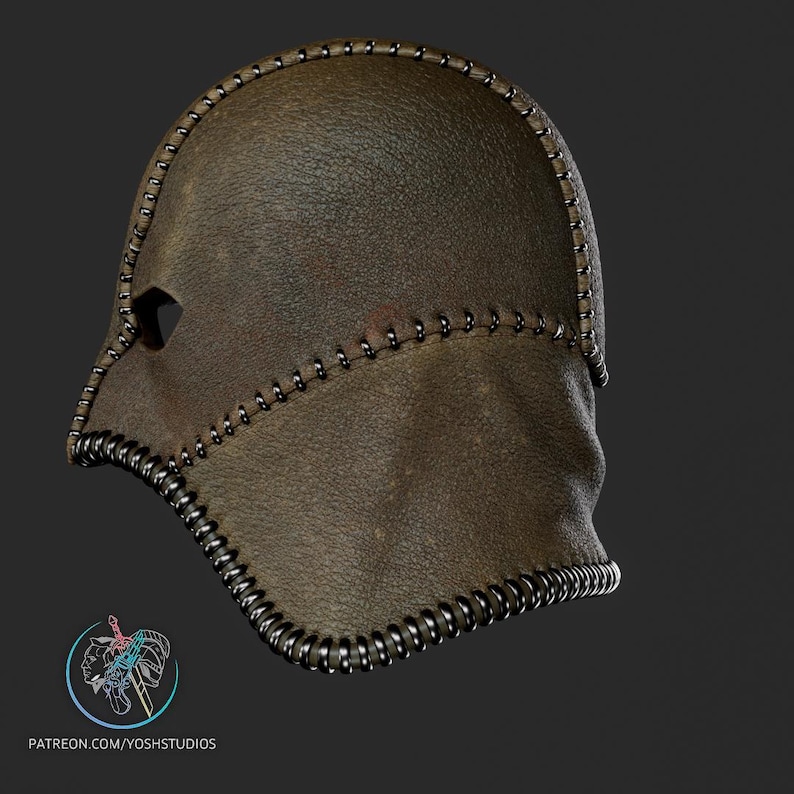 Grey Fox Mask - Etsy