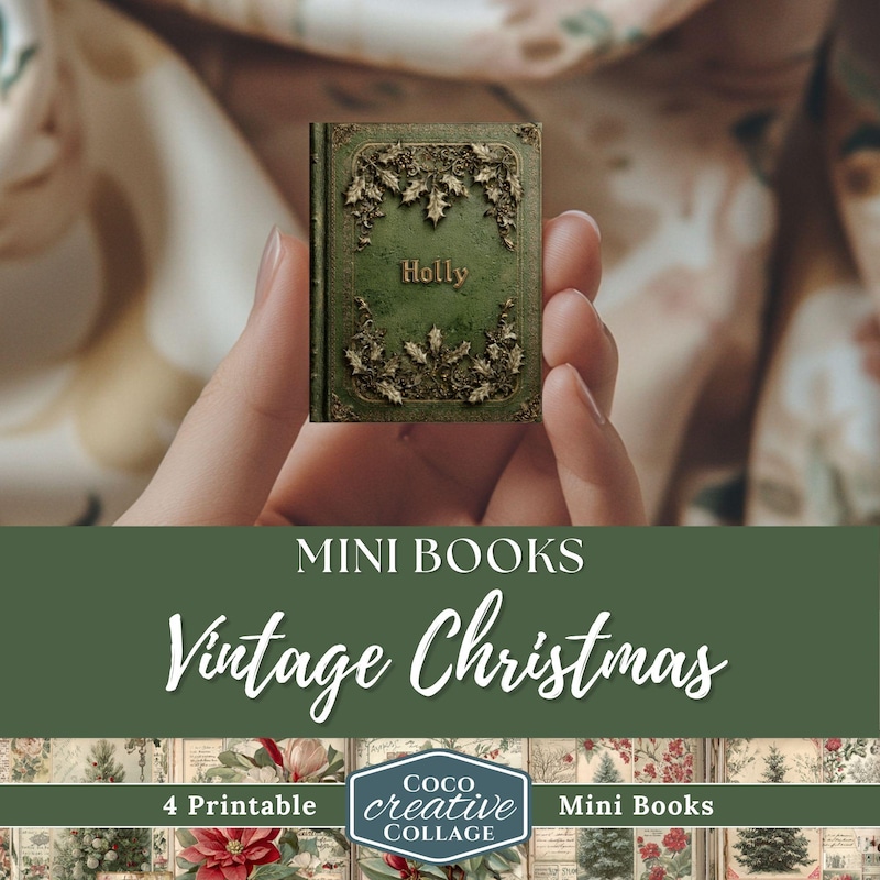 Christmas Mini Books - Etsy
