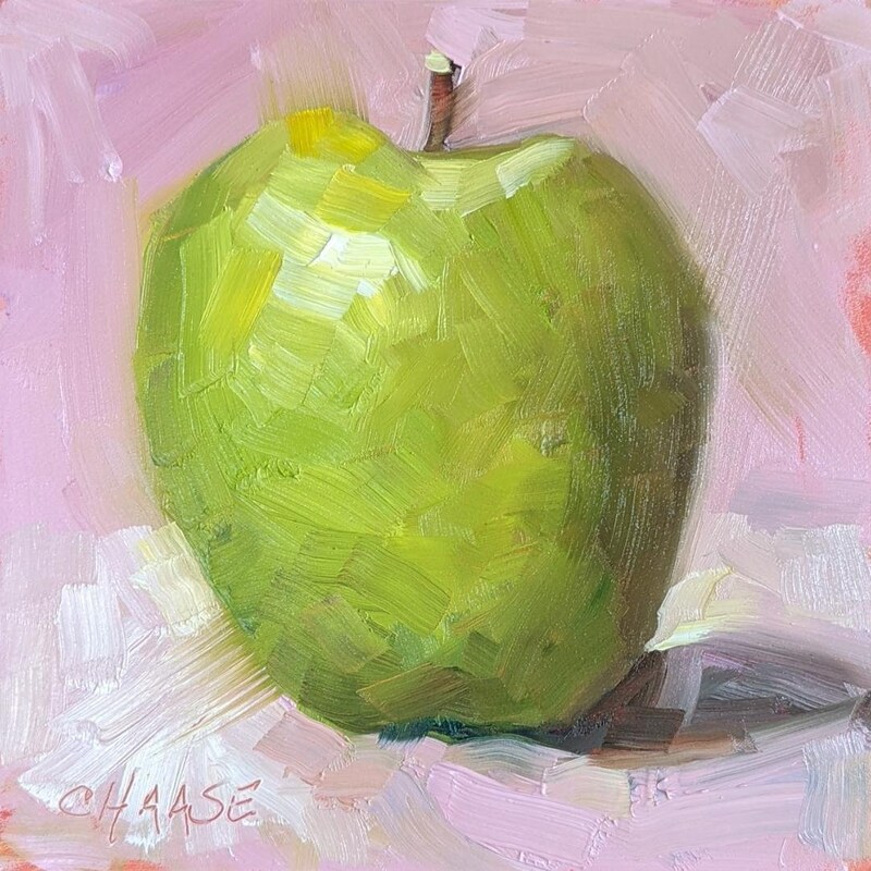 Apple Painting - Etsy