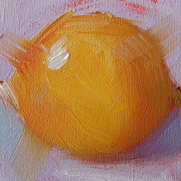 Lemon Painting - Etsy