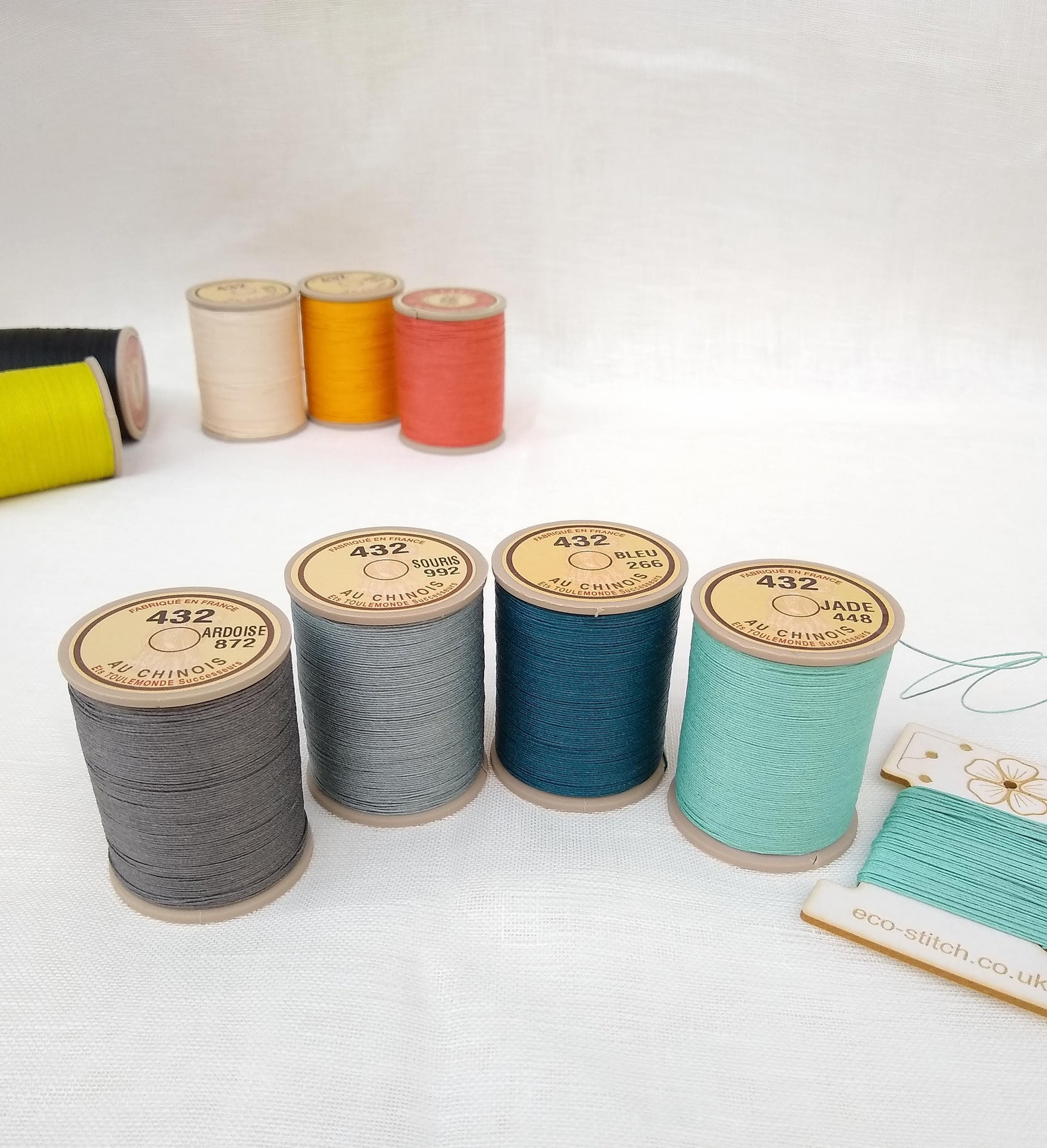 Fil Au Chinois Lin Cable French Corded Waxed Linen Thread No. 432 10m ...