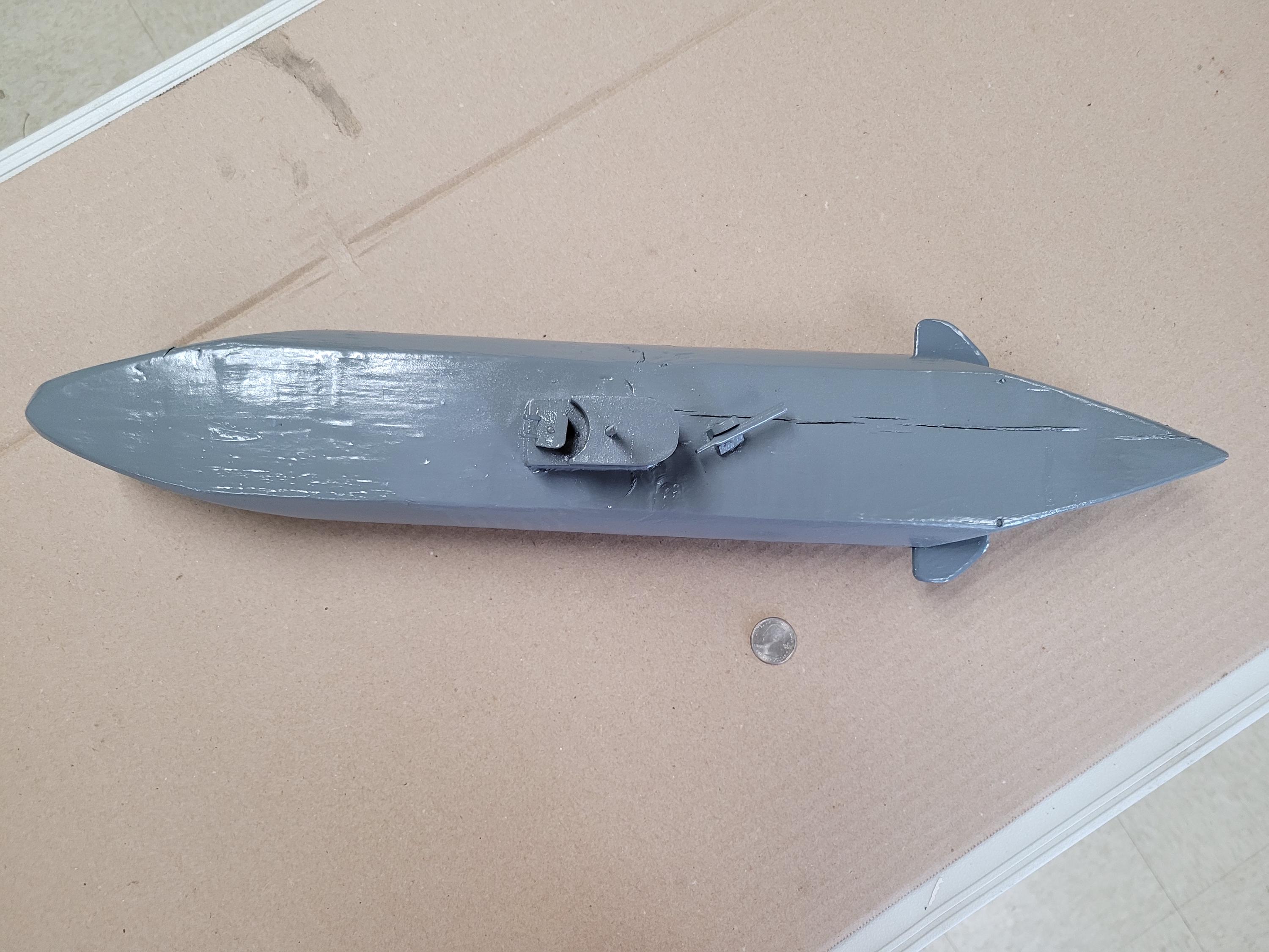 Handmade Rustic Wooden Model U-boat - Etsy