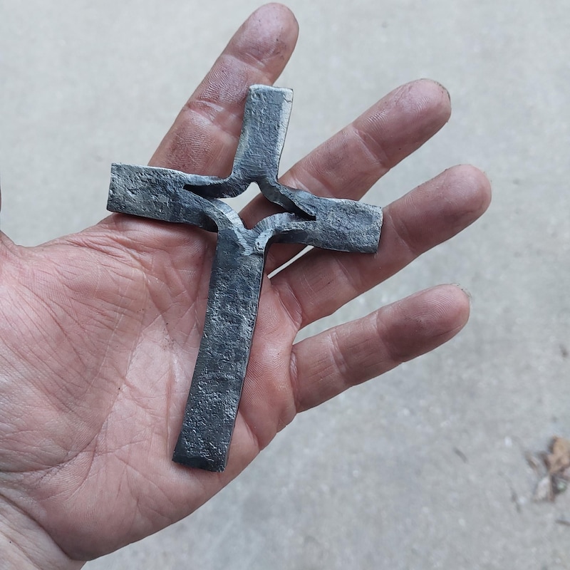 Railroad Spike Cross - Etsy