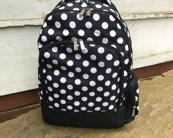 Polka dot backpack | Etsy