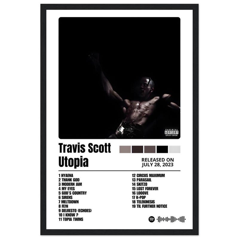 Travis Scott Poster - Etsy Australia