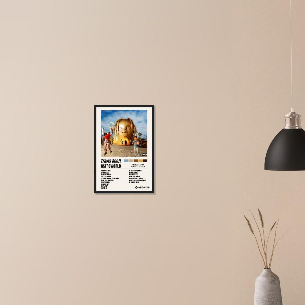 Travis Scott Astroworld Premium Poster on Matte Paper With a High ...