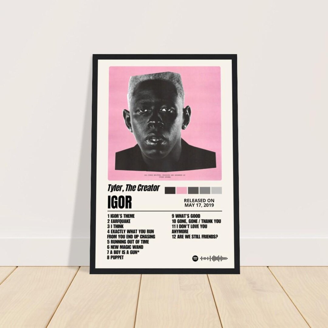 Tyler, the Creator IGOR Premium Poster Made of Matte Paper With High ...