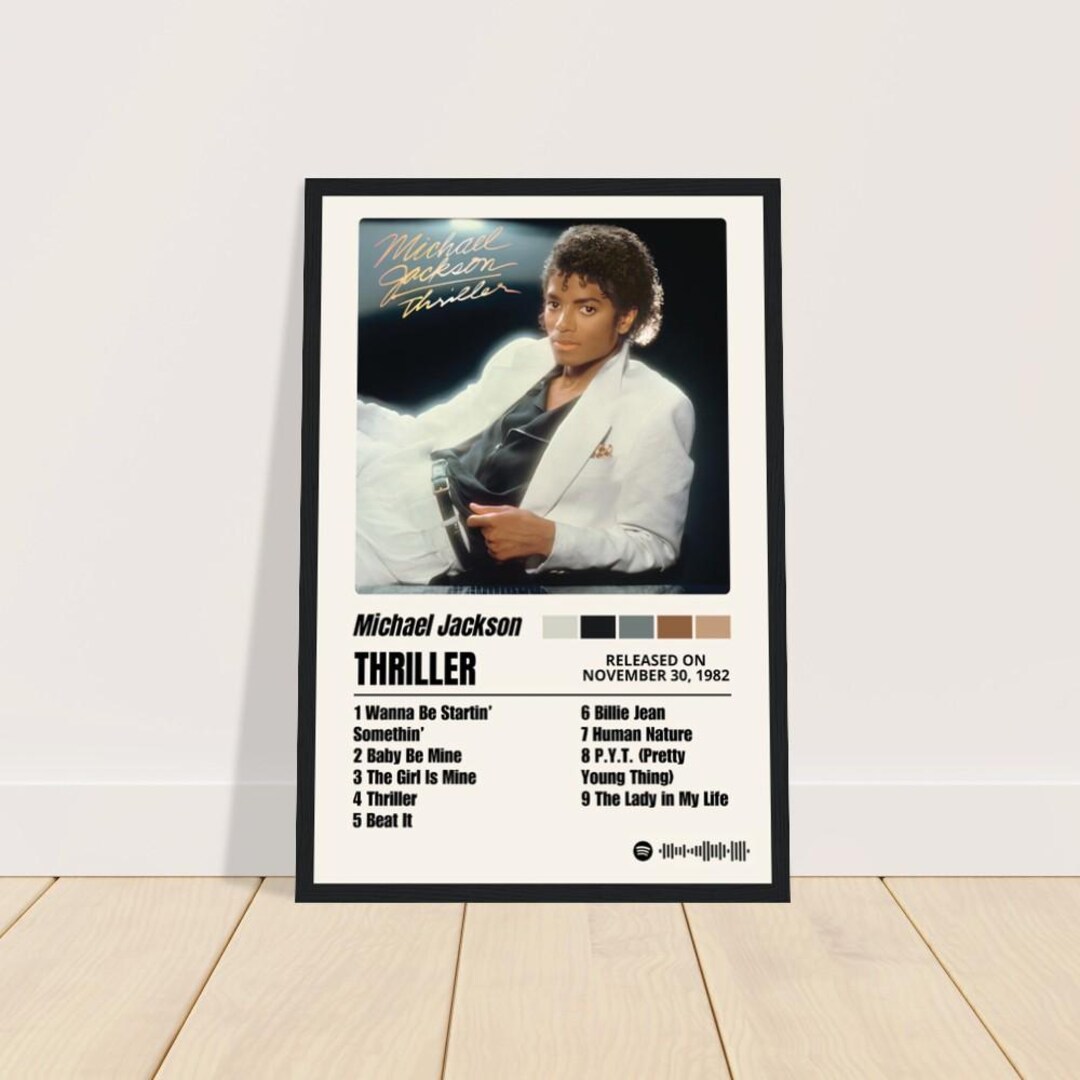 Buy Michael Jackson Thriller Premium Poster on Matte Paper With a High ...