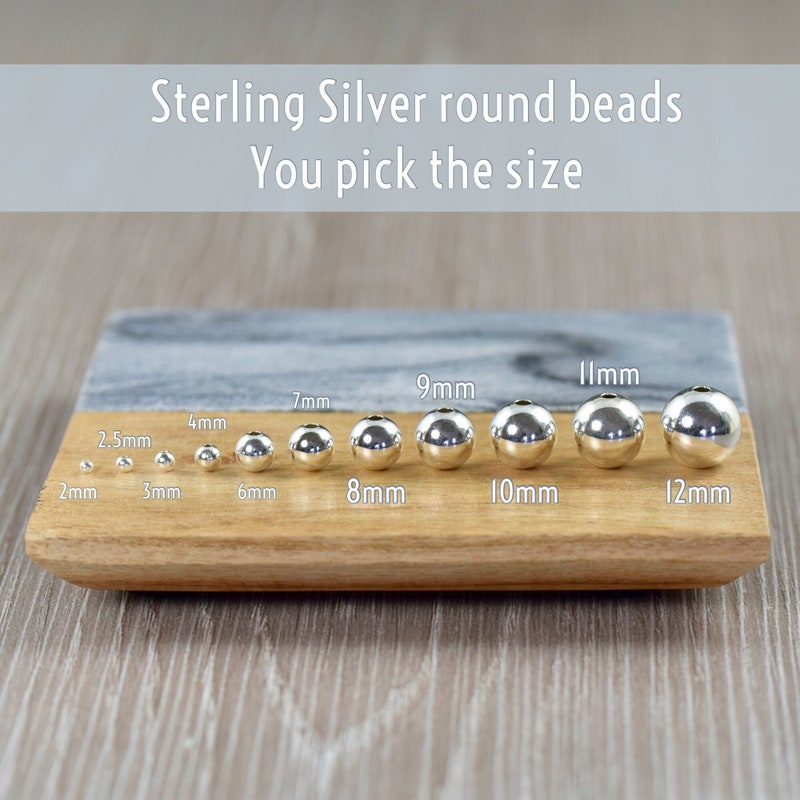 Sterling Silver Beads - Etsy