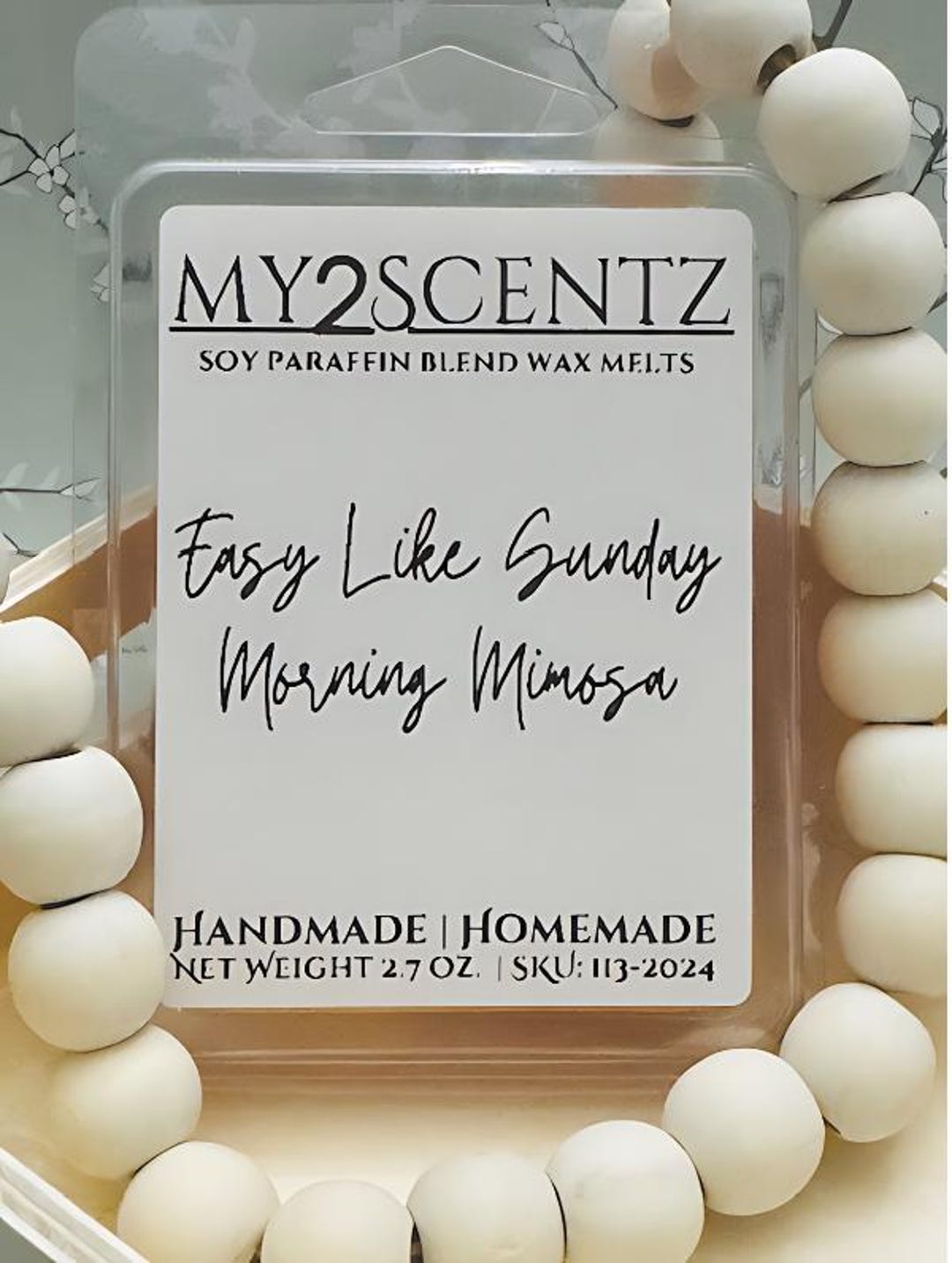 Mimosa & Mandarin (easy Like Sunday Morning Mimosa) Wax Melts Made With ...