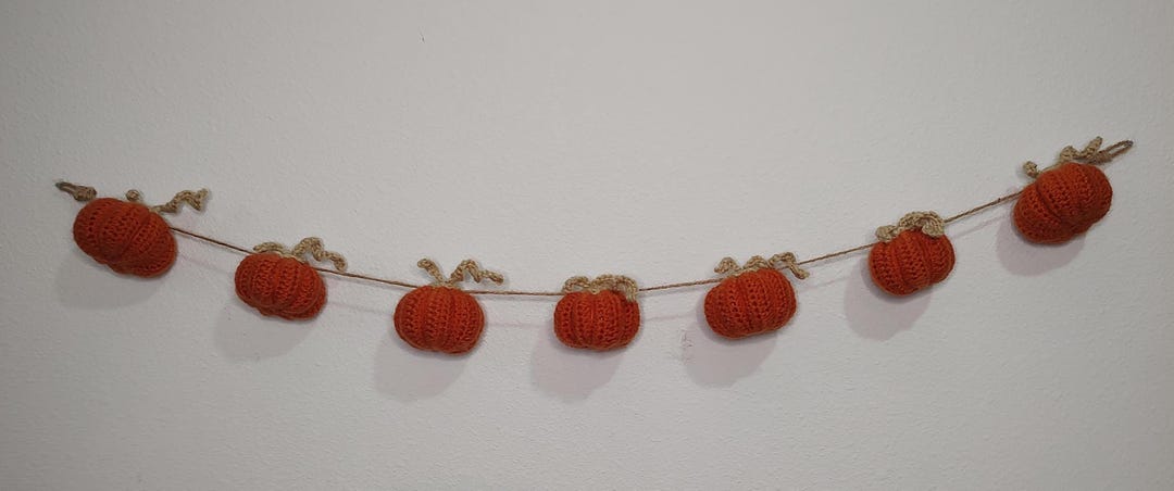 Fall Pumpkin Garland - Etsy